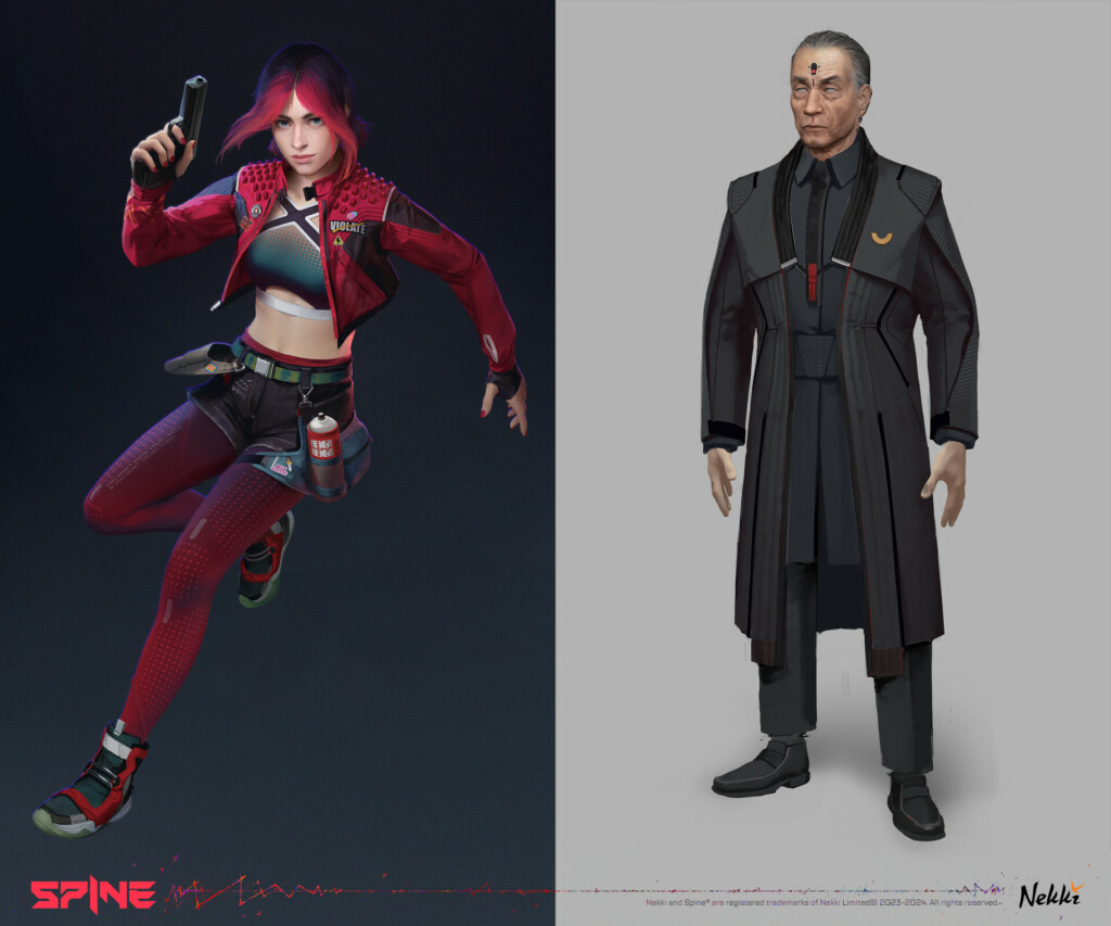 SPINE Development Blog: Art Direction - SPINE - a Gun Fu game by Nekki ...