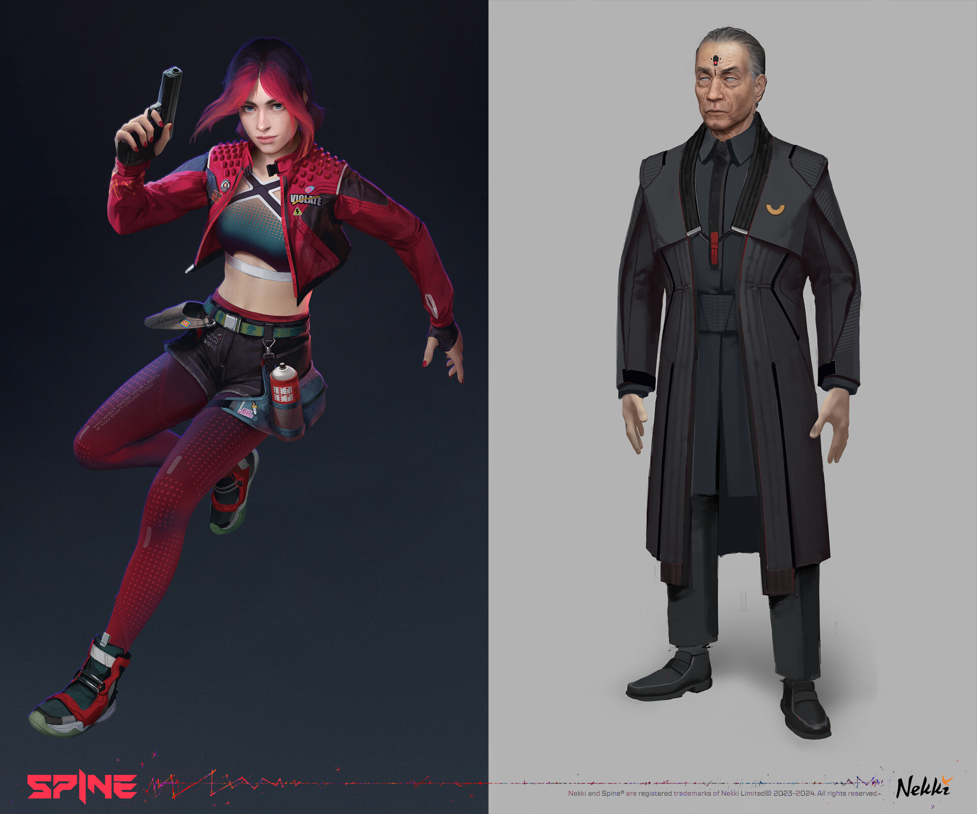 SPINE Development Blog: Art Direction - SPINE - a Gun Fu game by Nekki | Official WebSite
