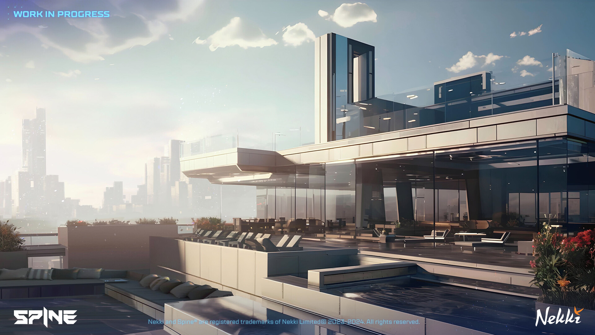 SPINE Development Blog: Cyberpunk Story - SPINE - a Gun Fu game by Nekki | Official WebSite